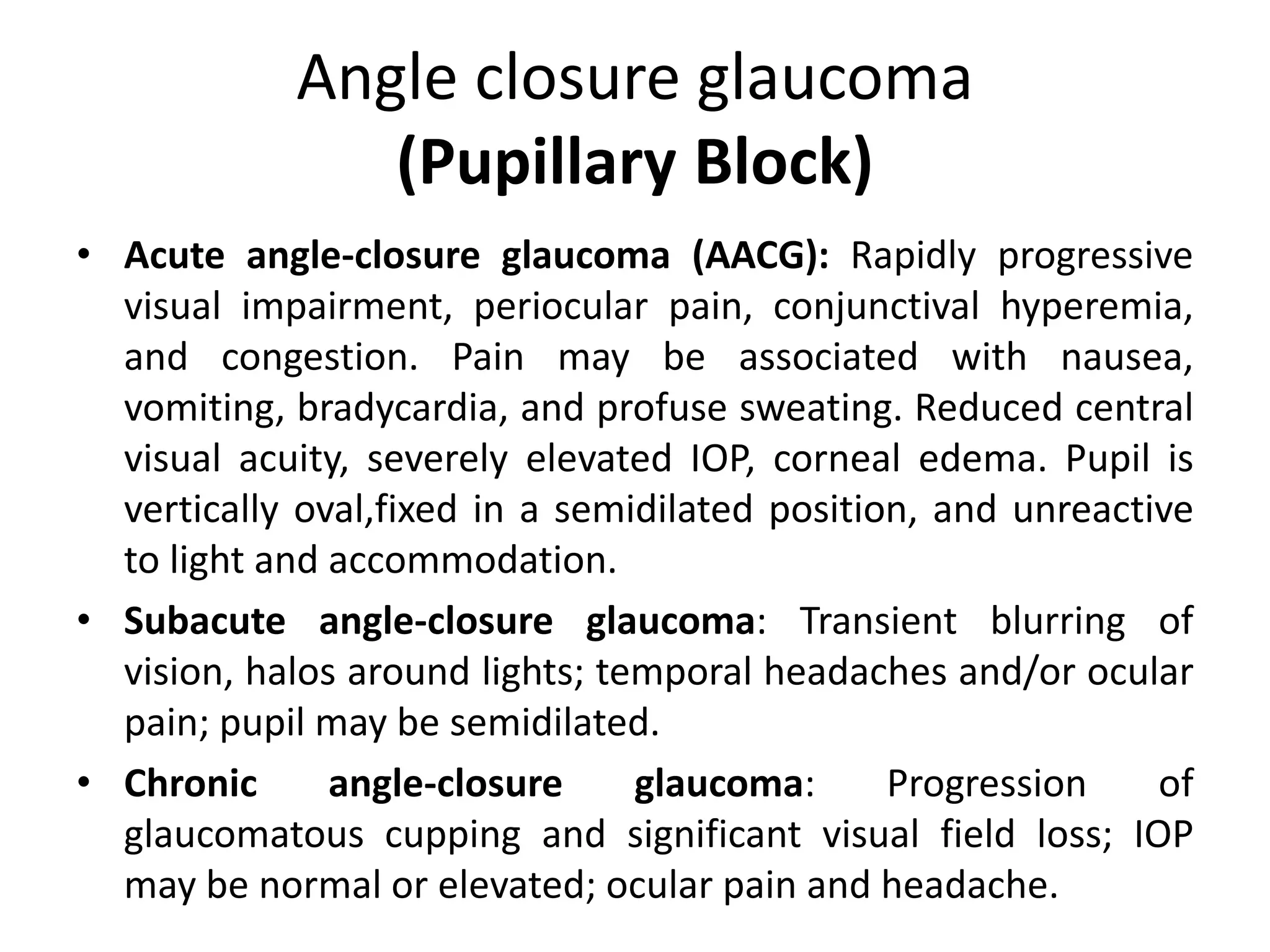 Glaucoma | PPTX