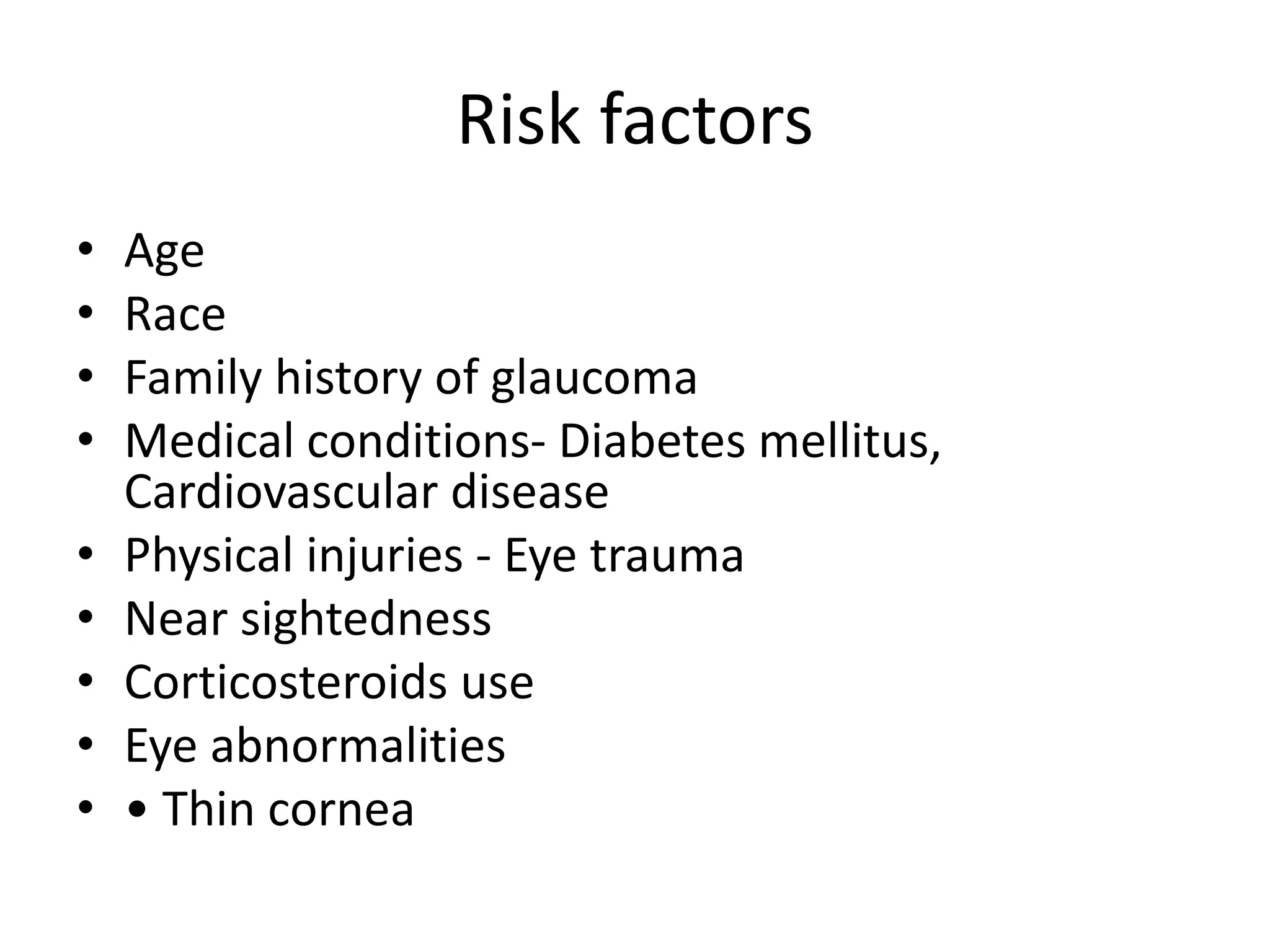 Glaucoma | PPTX