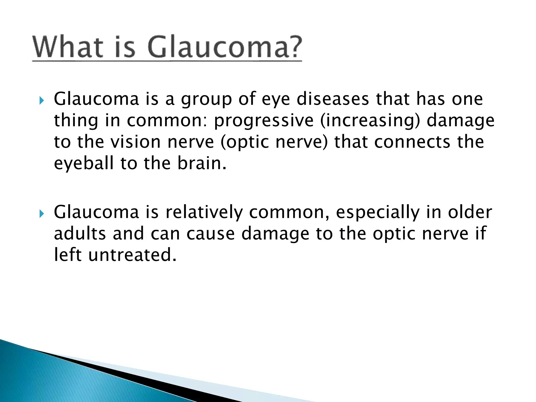Glaucoma | PPTX