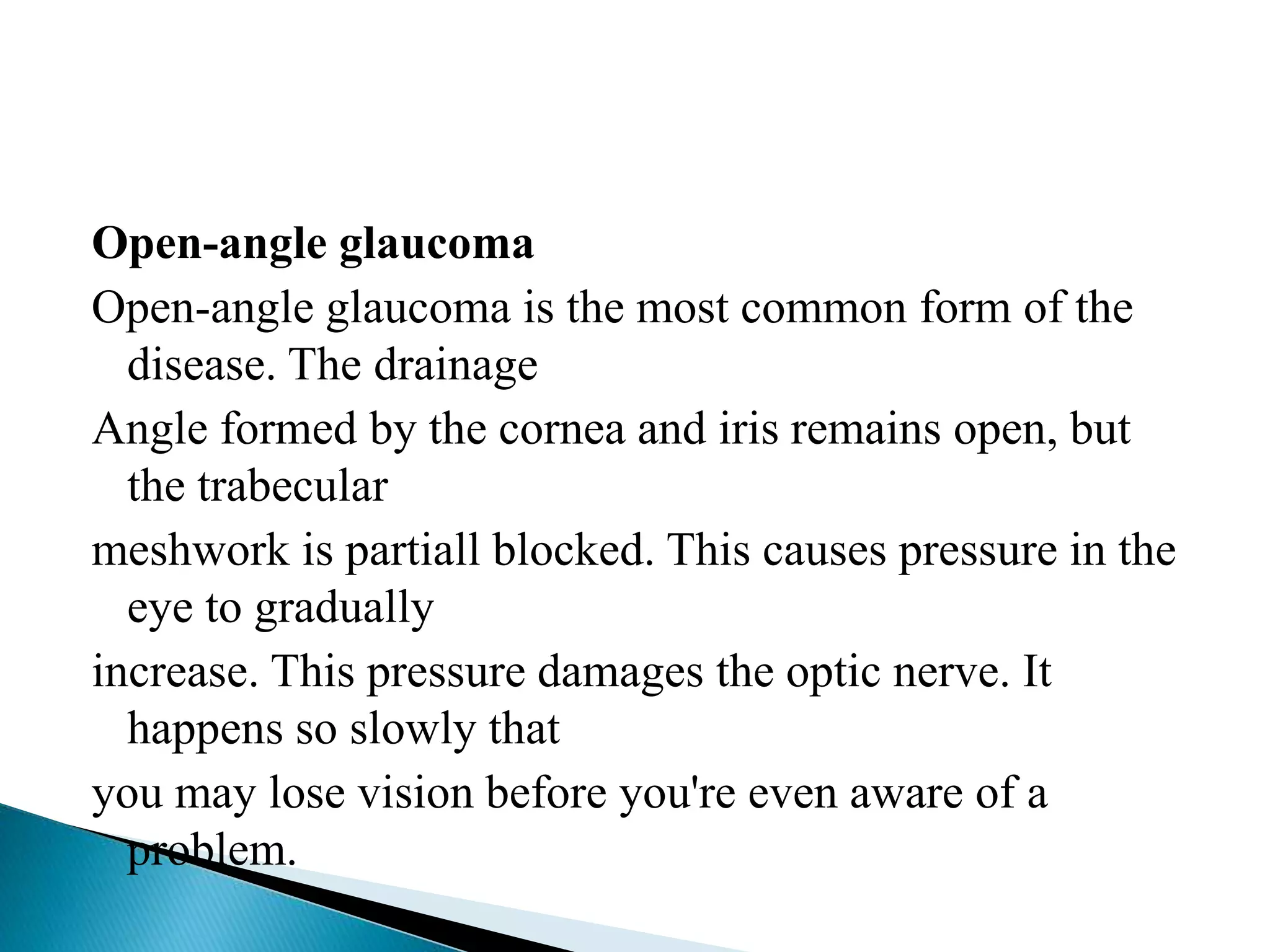 Glaucoma | PPTX