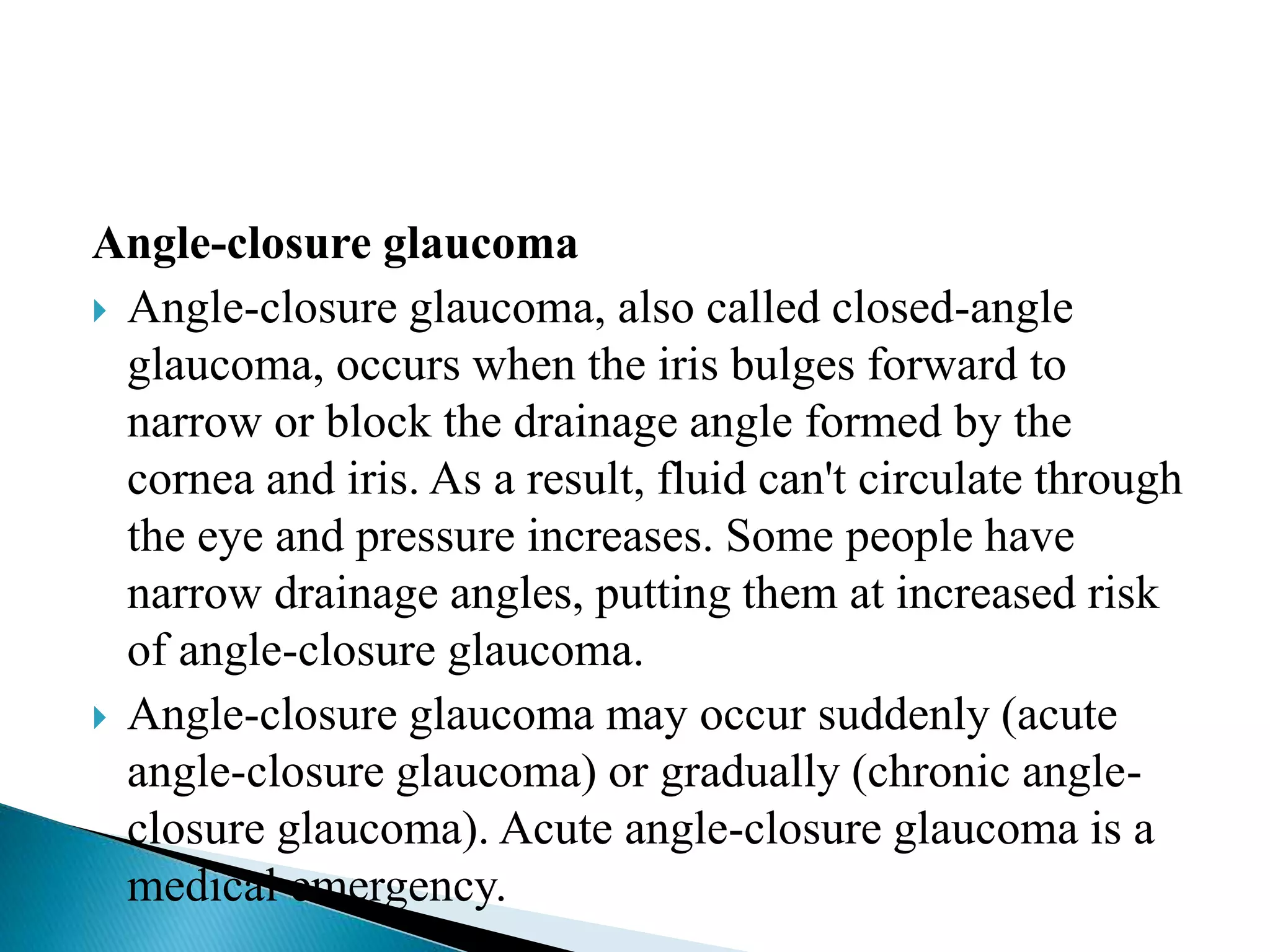 Glaucoma | PPTX