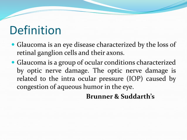 Glaucoma | PPT