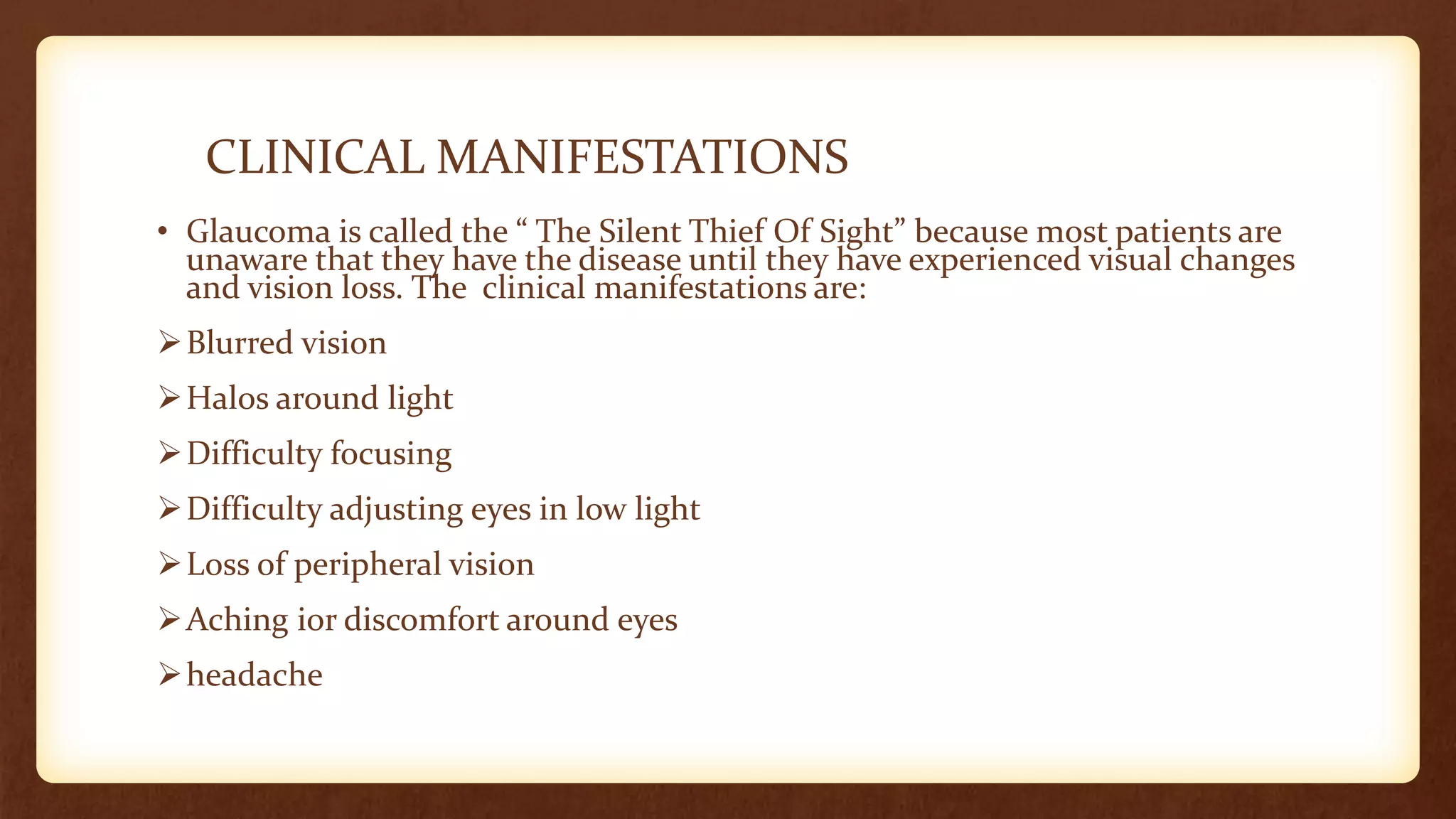 Glaucoma | PPT