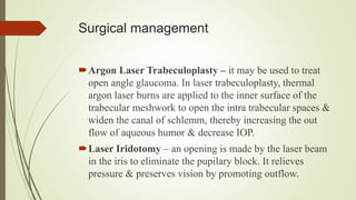 Glaucoma | PPTX
