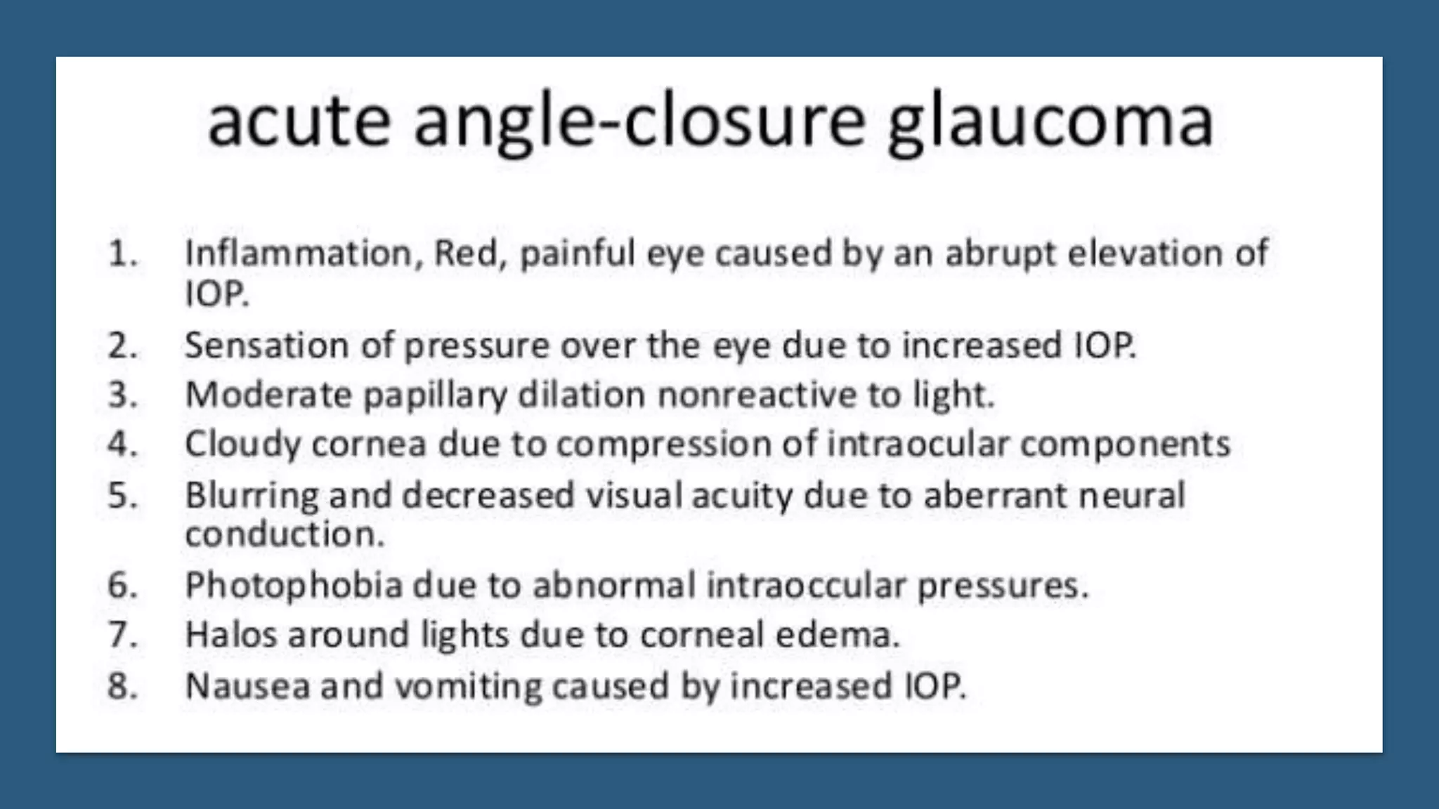 Glaucoma slideshare for medical students | PPTX