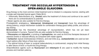 Glaucoma - DISEASE PRESENTATION | PPTX