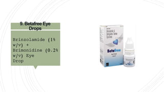Top 10 Eye Drops for Glaucoma in India | PPT