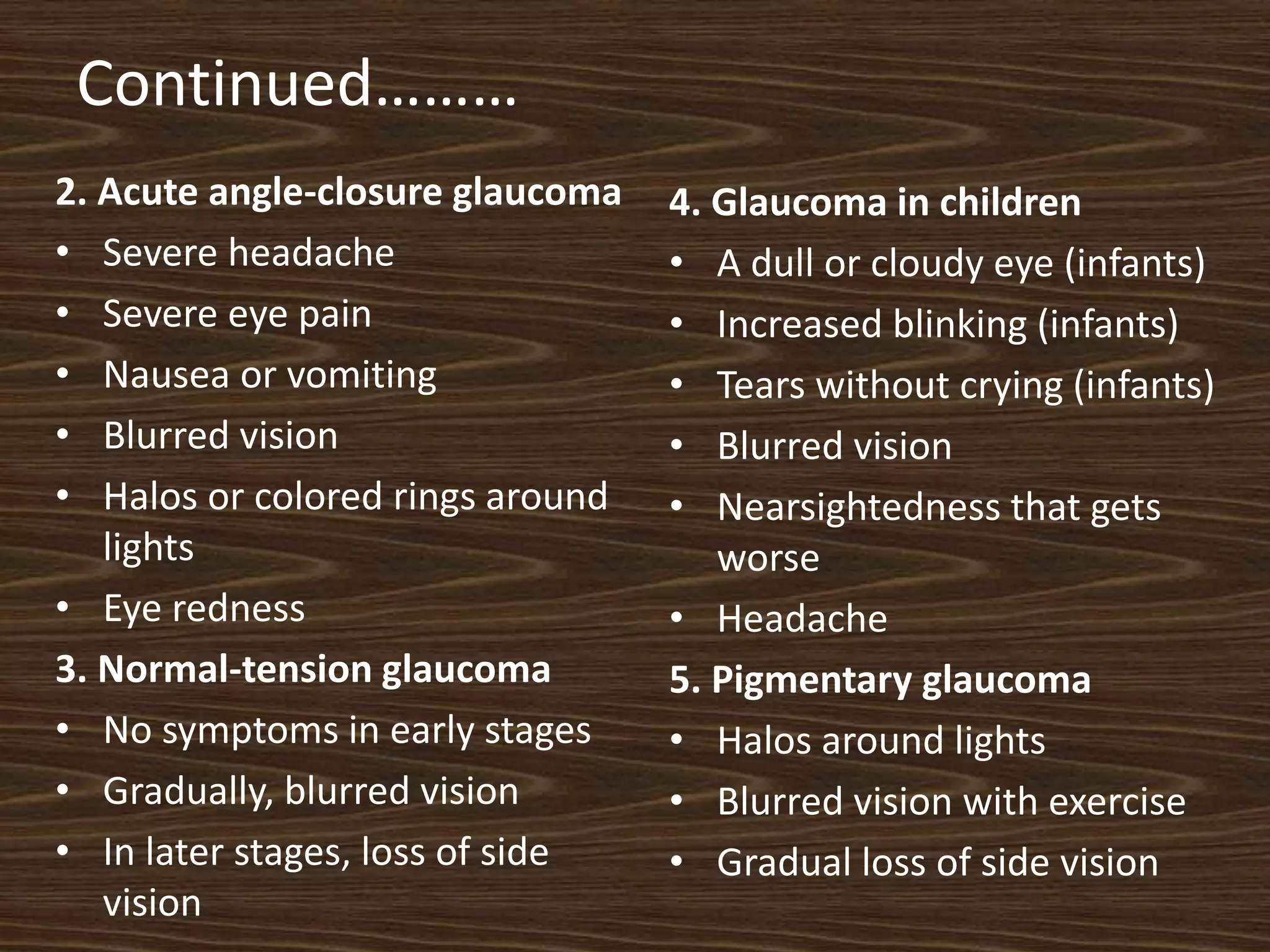 Glaucoma | PPTX