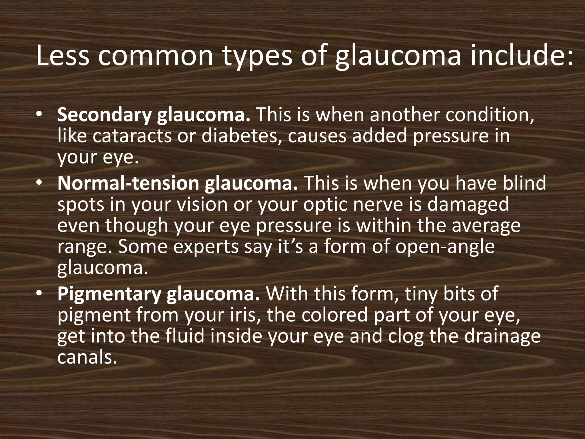 Glaucoma | PPTX