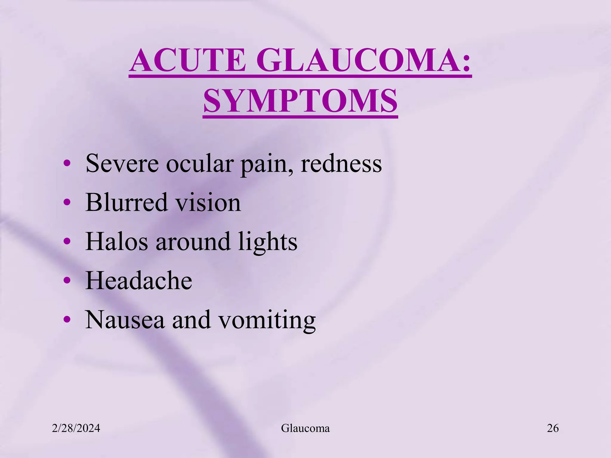 Glaucoma presentation short descriptions | PPTX | Eye and Vision ...