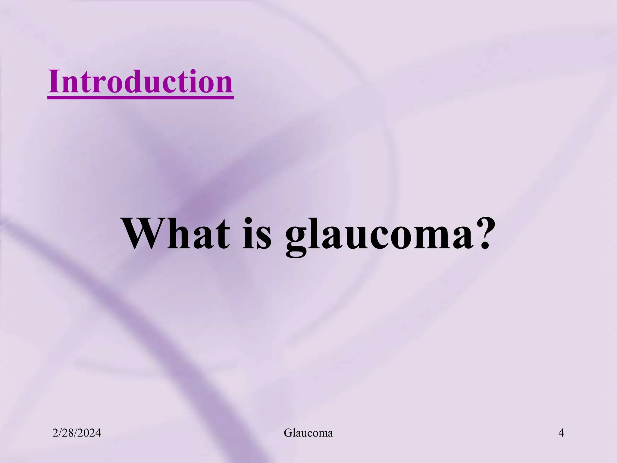 Glaucoma presentation short descriptions | PPTX | Eye and Vision ...