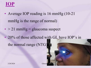 Glaucoma presentation short descriptions | PPTX | Eye and Vision ...
