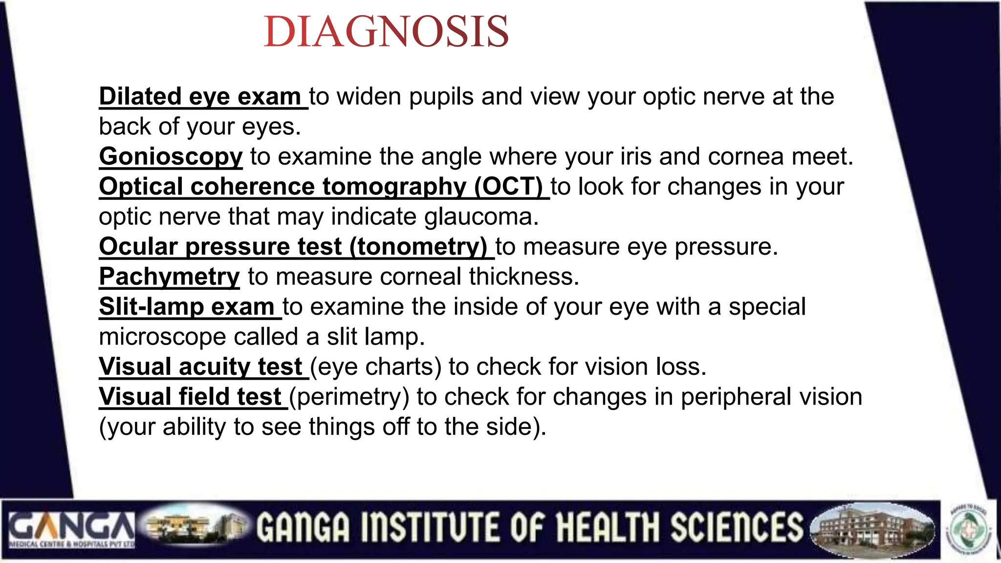 glaucoma and its management.pptx for nursing students | PPTX