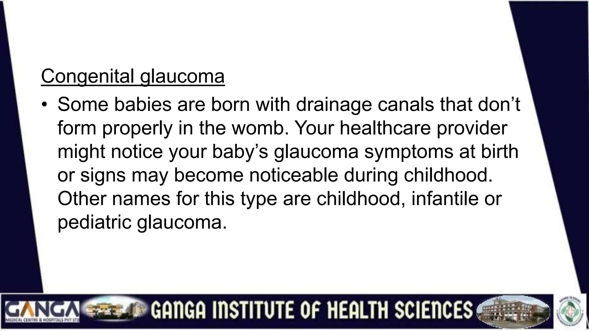 glaucoma and its management.pptx for nursing students | PPTX