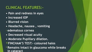 GLAUCOMA -disease ,symptoms, sign, types ,management.pptx