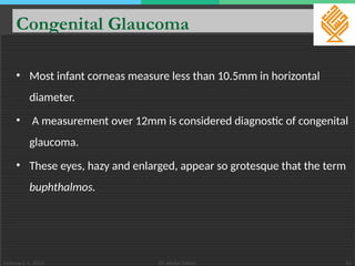 GLAUCOMA AND ITS TYPES AND MANAGEMENT.pptx
