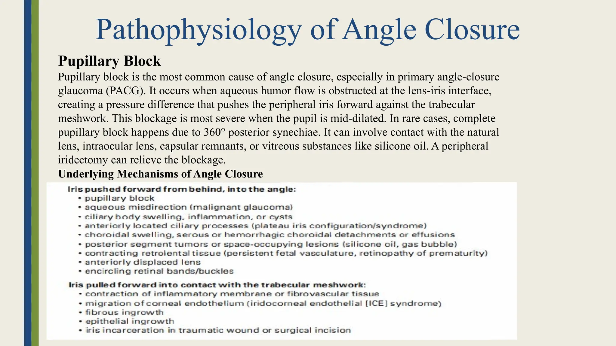 Pathophysiological mechanisms causing Glaucoma.pptx