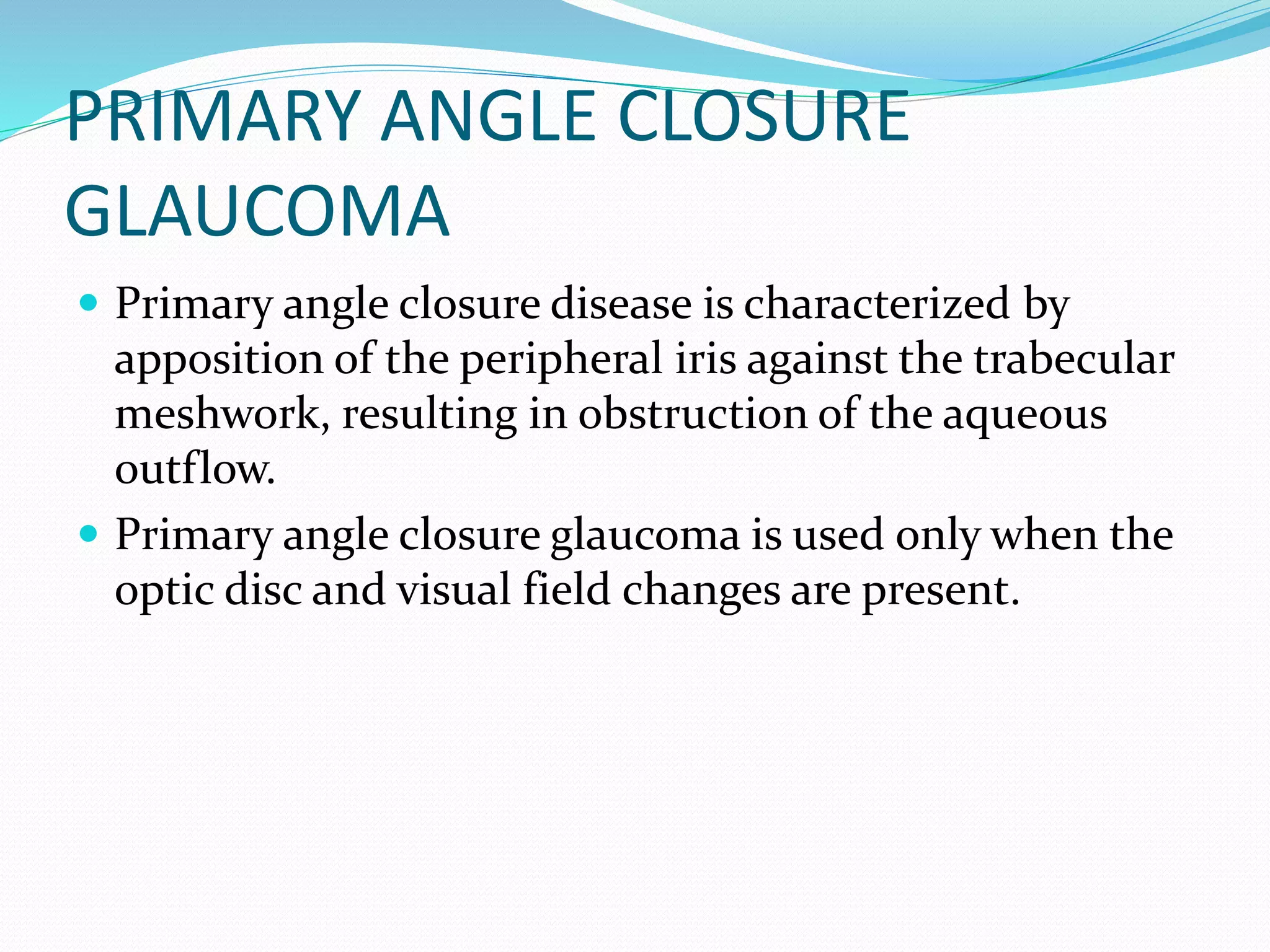 Glaucoma the-silent-thief of sight by Abdulwahab Usman | PPSX