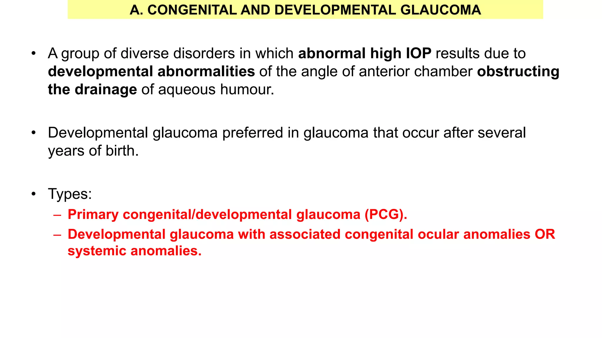 Glaucoma | PPTX