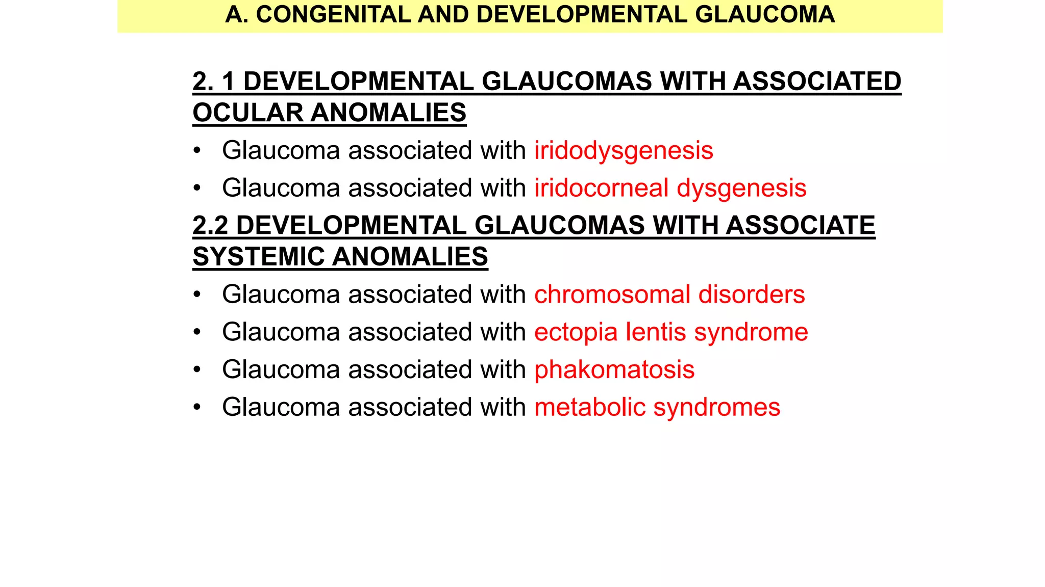 Glaucoma | PPTX
