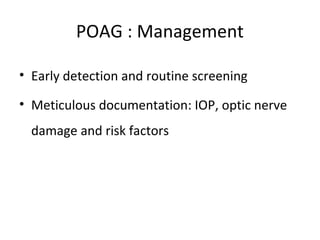 Glaucoma 3 primary open angle glaucoma,dr.k.n.jha, 03.11.16 | Eye and ...