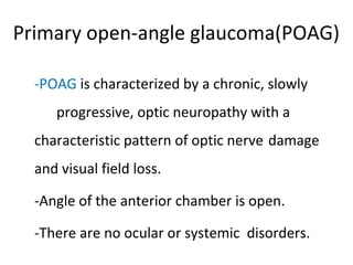 Glaucoma 3 primary open angle glaucoma,dr.k.n.jha, 03.11.16 | Eye and ...