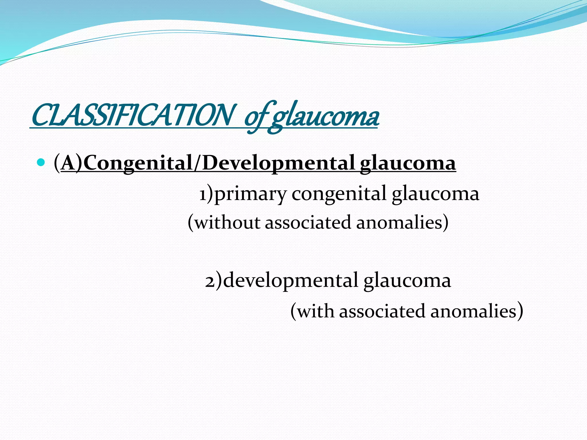Glaucoma | PPTX