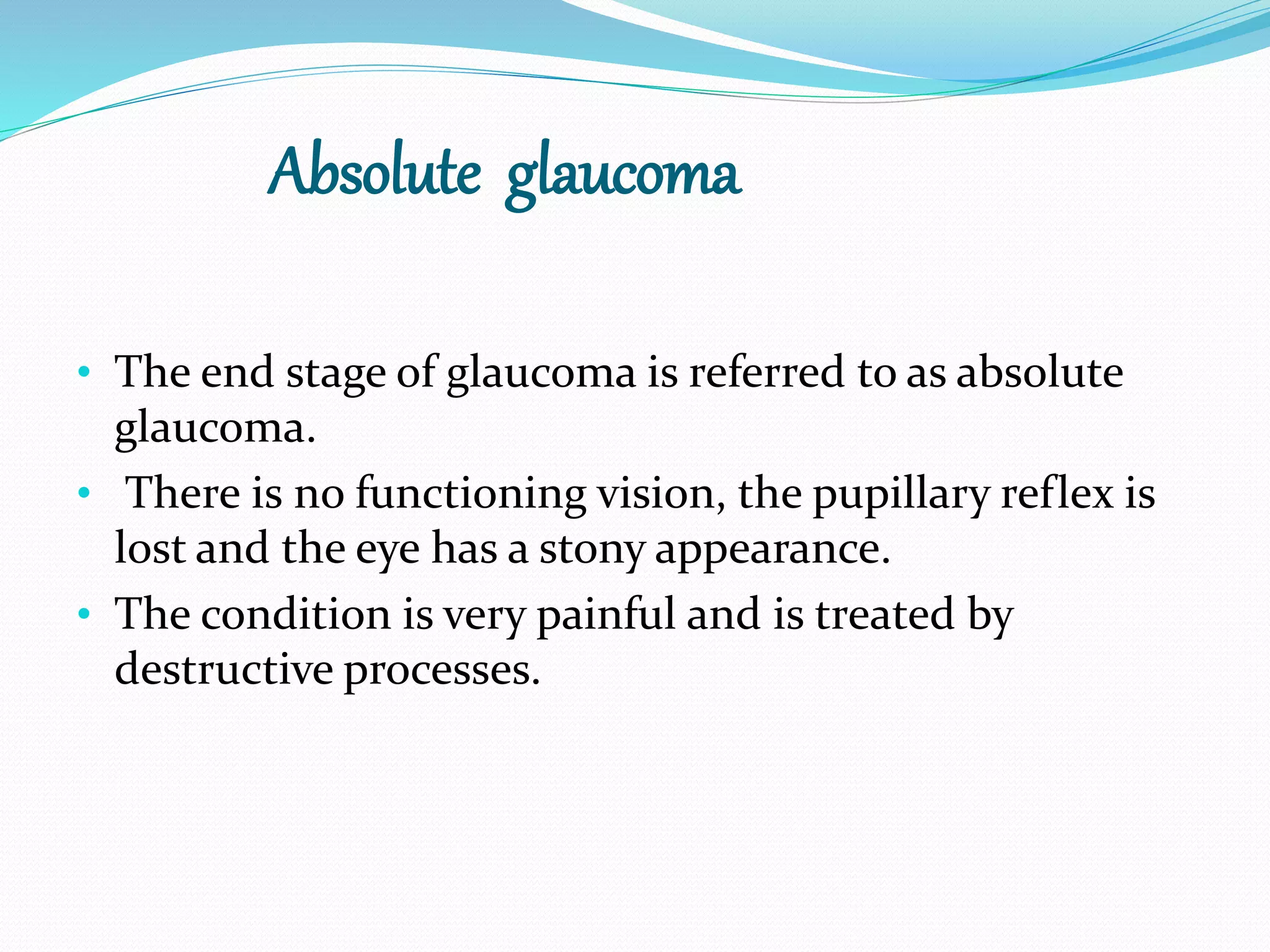 Glaucoma | PPTX