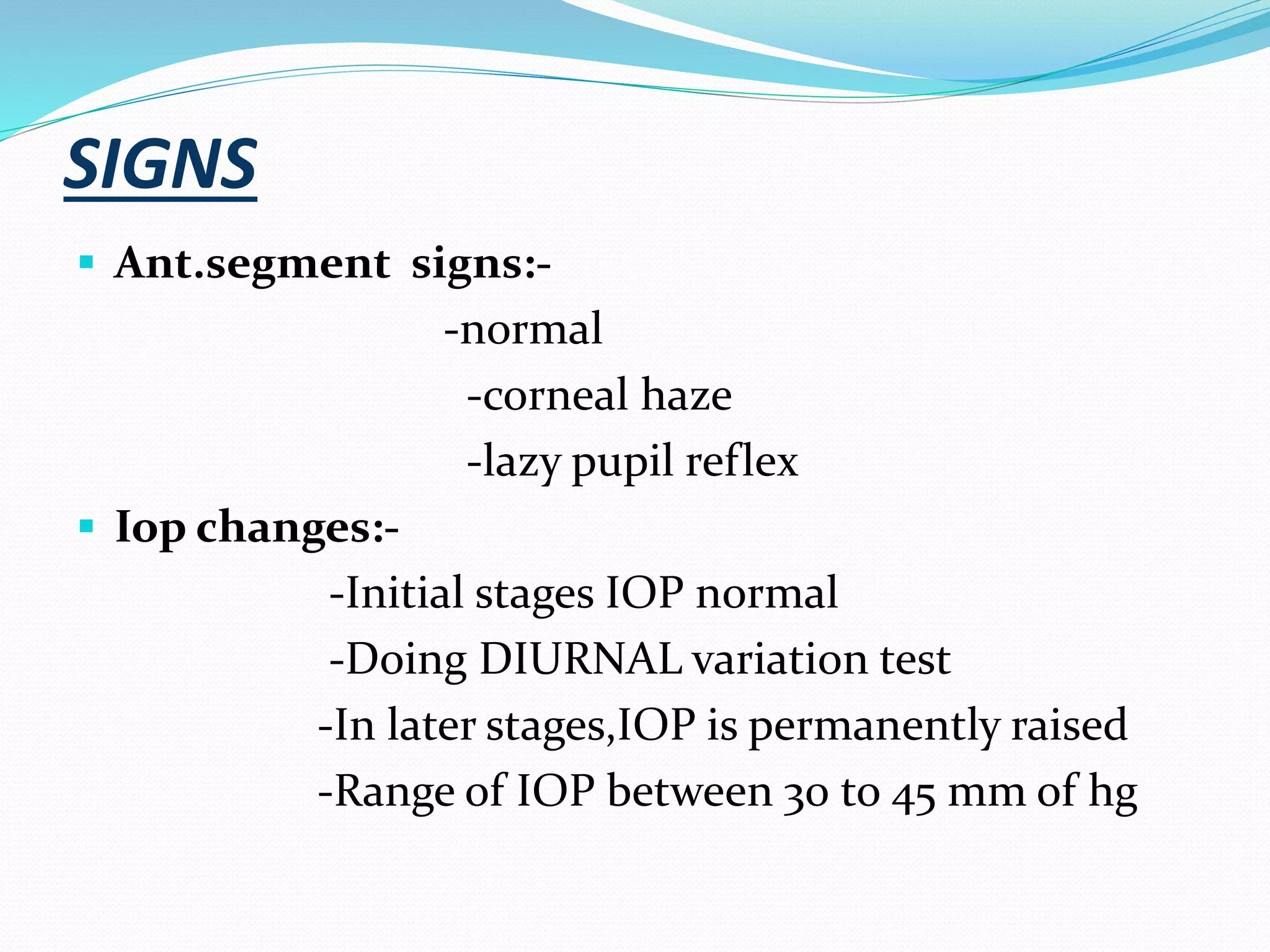 Glaucoma | PPTX
