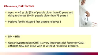 Glaucoma, all what you have to know about. | PPT