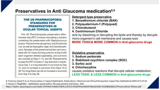 Glaucoma and Dry Eye double trouble. treatment | PPTX