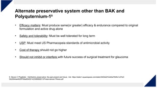 Glaucoma and Dry Eye double trouble. treatment | PPTX