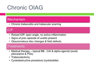 Glaucoma primary closed angle,secondary glaucoma, congenital glaucoma ...