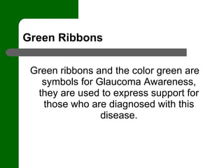 Glaucoma Awareness Month | PPT