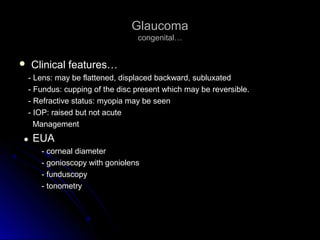 Glaucoma basics and pcg | PPT