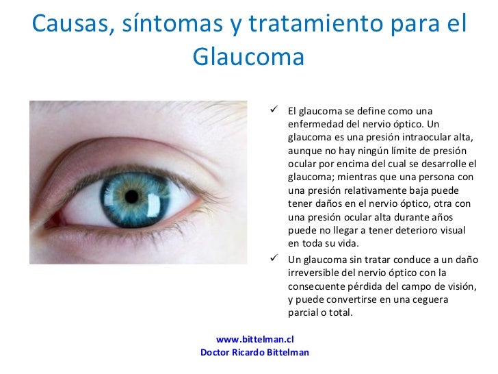 Sintomas De Glaucoma