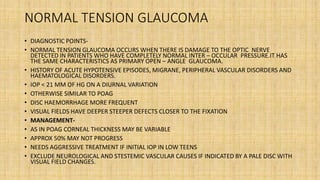 Glaucoma clinical | PPTX