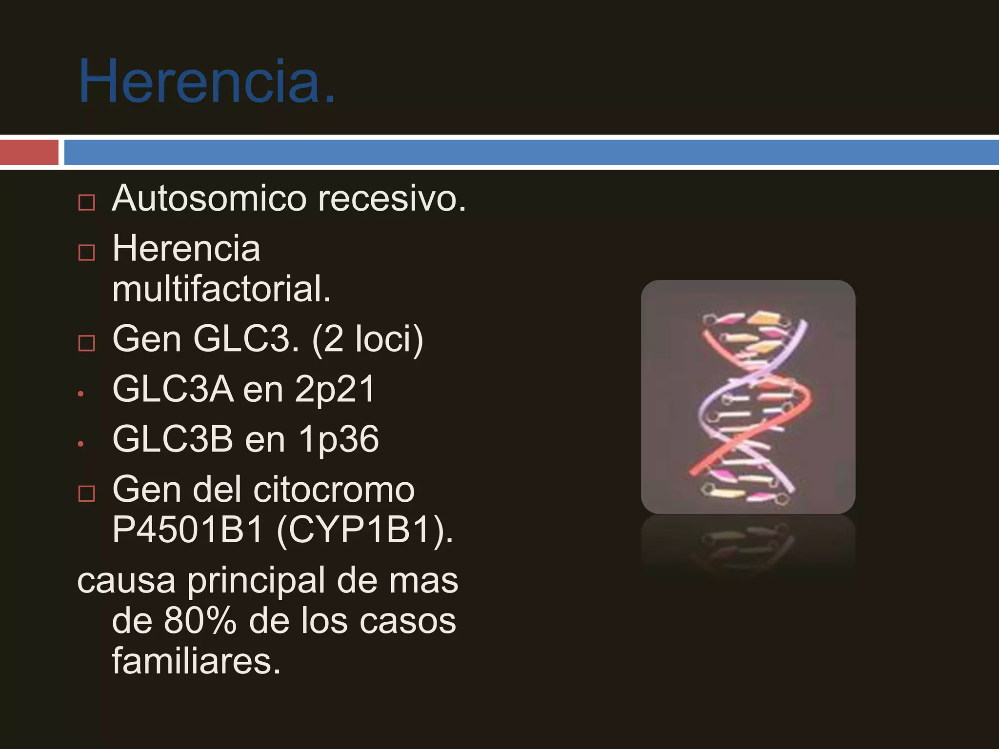 Glaucoma congenito | PPTX