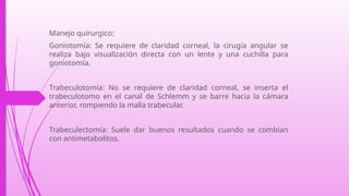 GLAUCOMA CONGENITO clasw oftalmologa .pptx