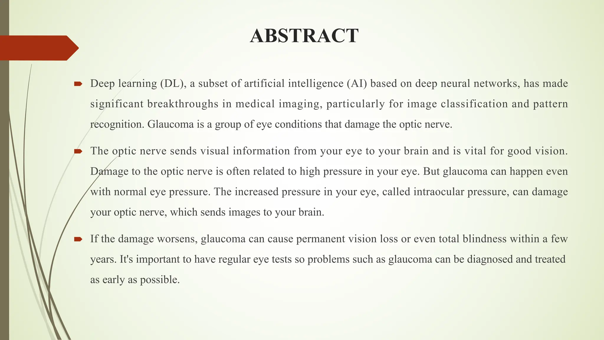Ai based glaucoma detection using deep learning | PDF Ai based glaucoma detection using deep learning | PDF