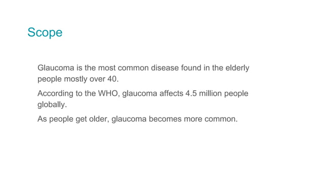Glaucoma Detection using Deep Learning.pptx | Eye and Vision Conditions ...