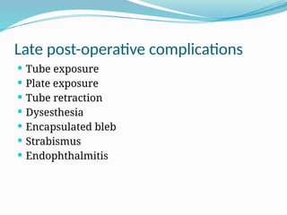 GLAUCOMA DRAINAGE DEVICES and glaucoma.pptx