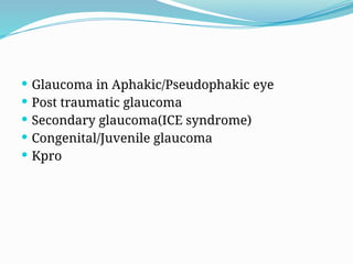 GLAUCOMA DRAINAGE DEVICES and glaucoma.pptx