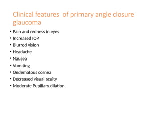 glaucoma Final PowerPoint done my Malama | PPTX