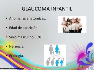 Glaucoma infantil 2016 (1) | PPTX