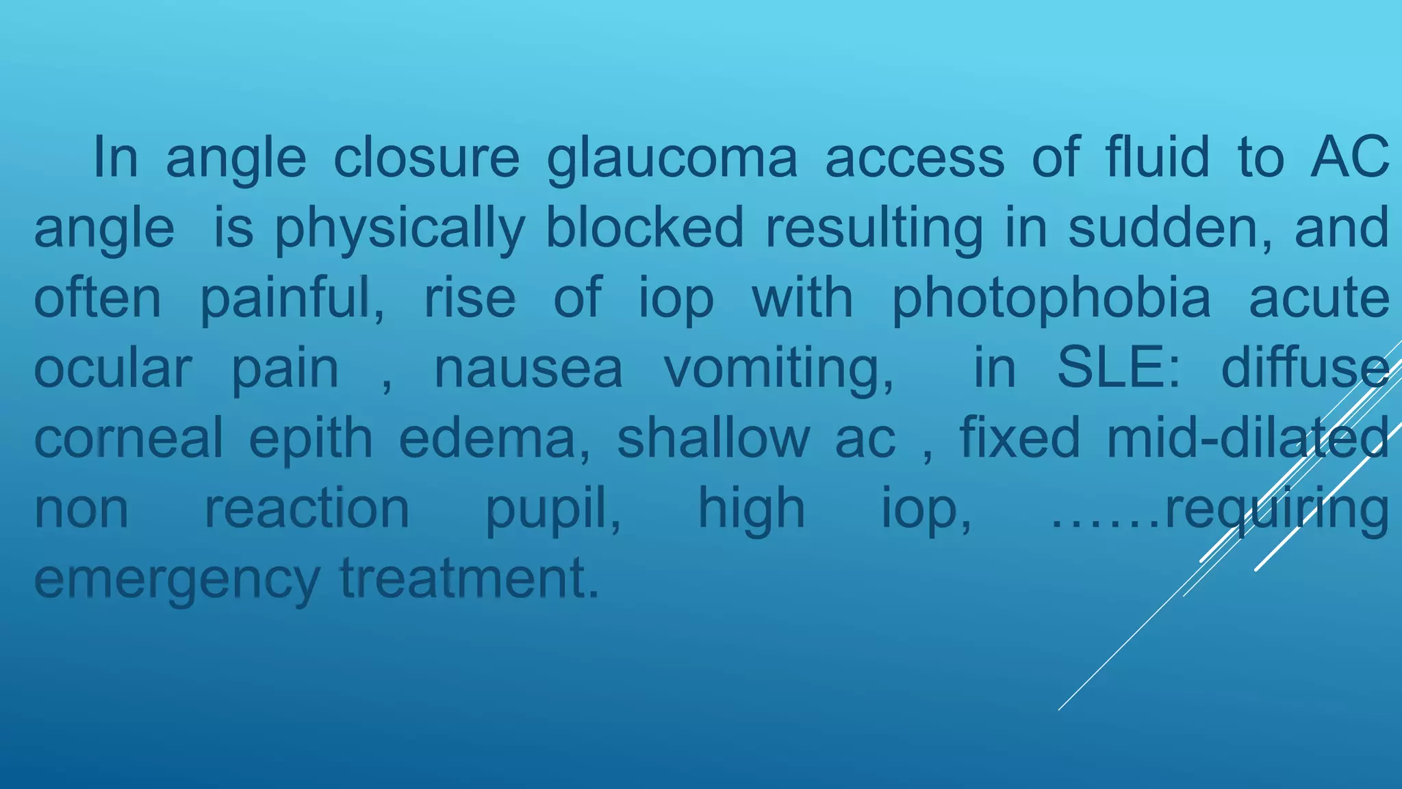 Glaucoma lecture | PPTX