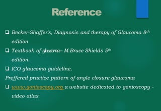 Glaucoma management paradigms | PPTX