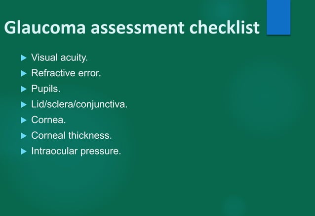 Glaucoma management paradigms | PPTX | Eye and Vision Conditions | Diseases and Conditions