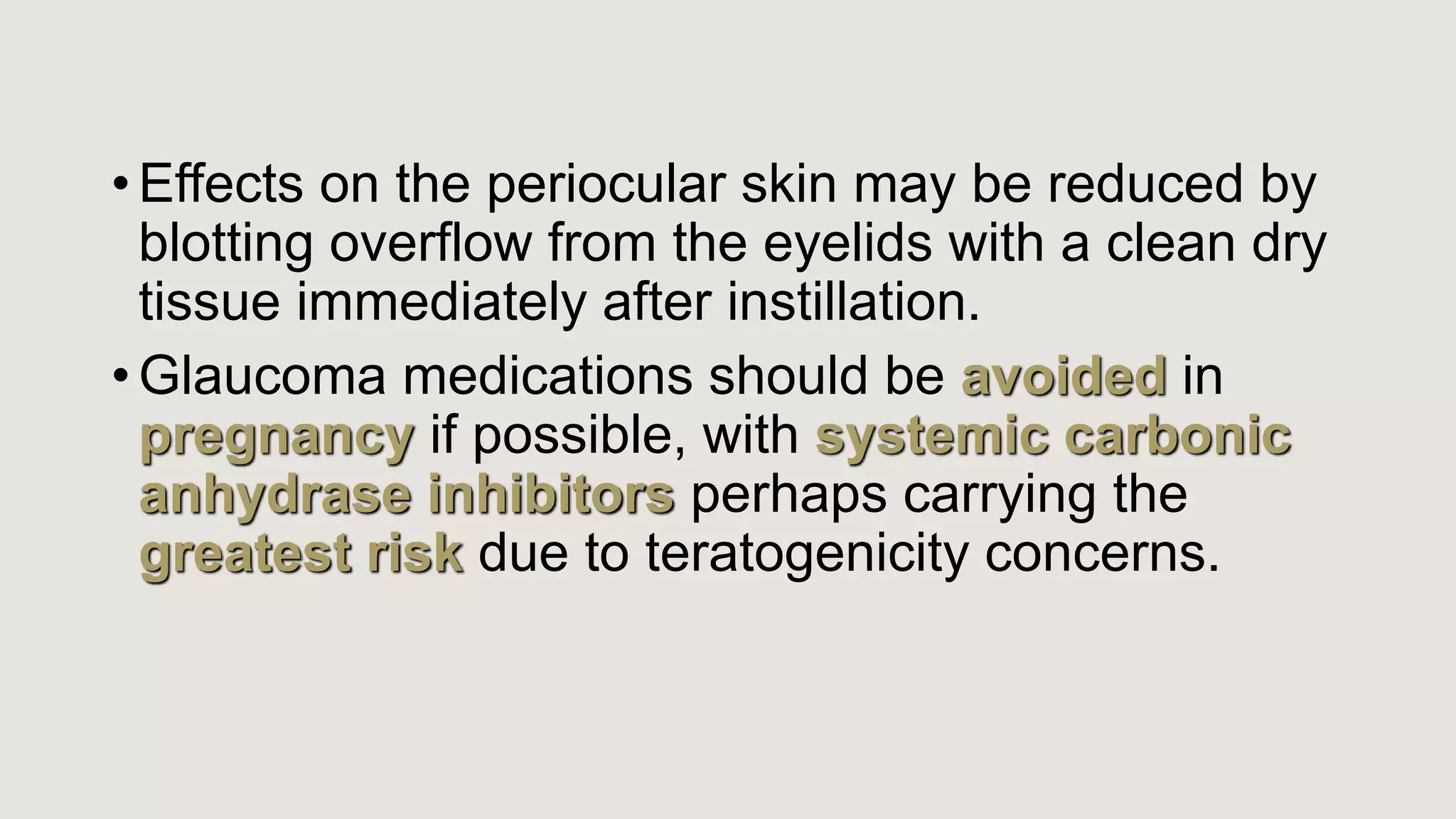GLAUCOMA MEDICATION.pptx