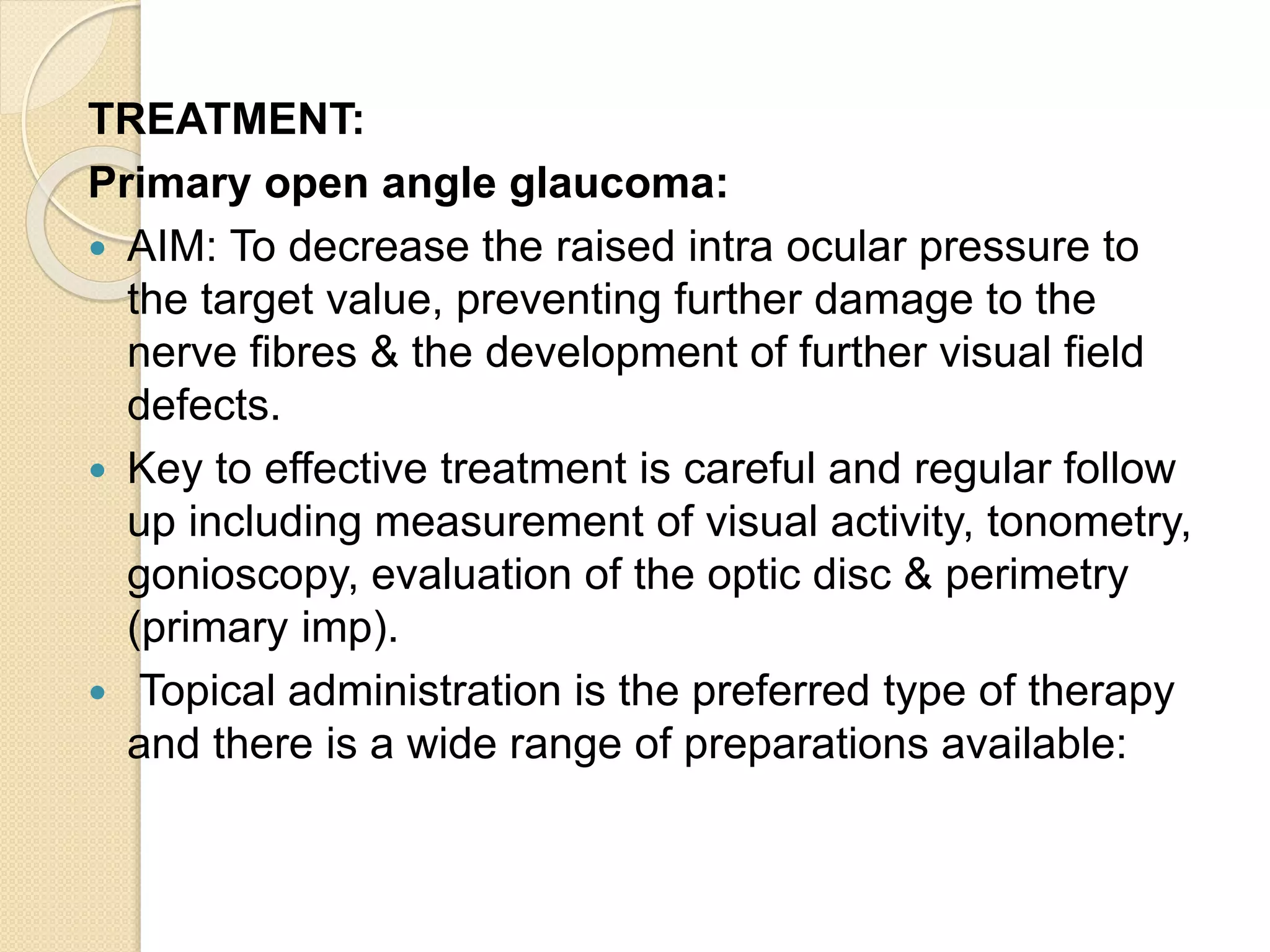 Glaucoma ppt | PPTX